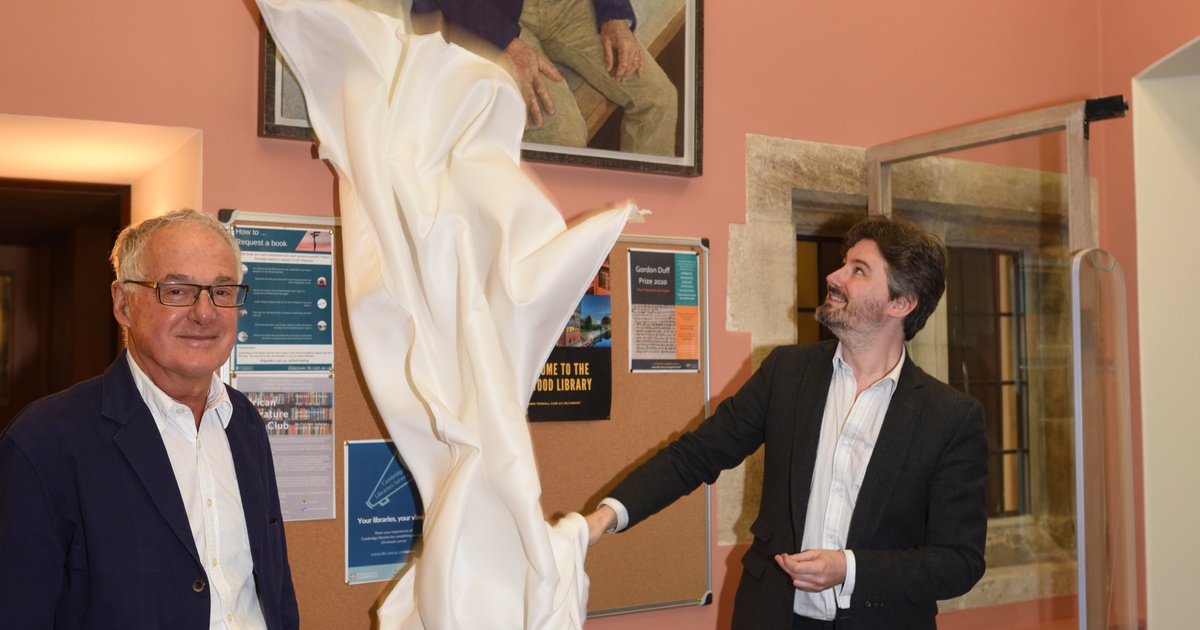 Unveiling a Portrait of Tristan Rees Roberts, Architect of the Jerwood ...